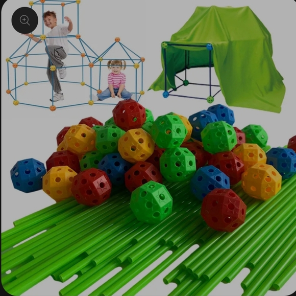 Toys | Colorful Kids Fort Building Set | Poshmark